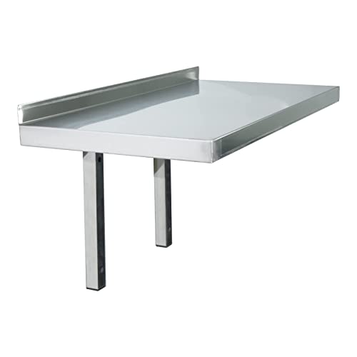 TAIMIKO Stainless Steel Wall Shelf-Commercial Rack Shelves for Restaurant,Kitchen,Home,Bar and Hotel (39.37" x 11.81")