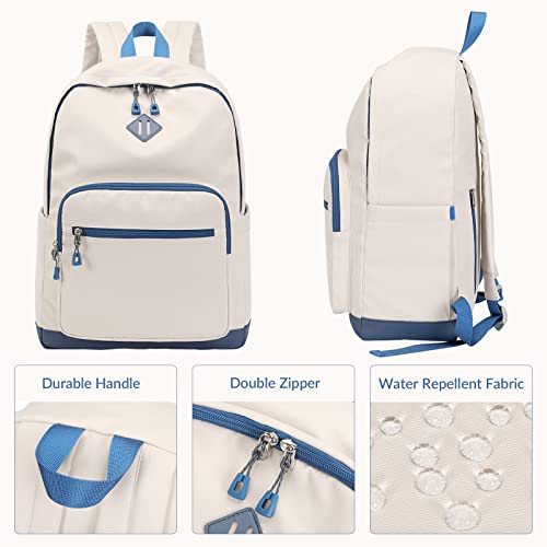Lohol Lightweight & Casual Daypacks for Men, Women & Students, Perfect Daily Backpack for School, Work, and Travel (Sky blue)