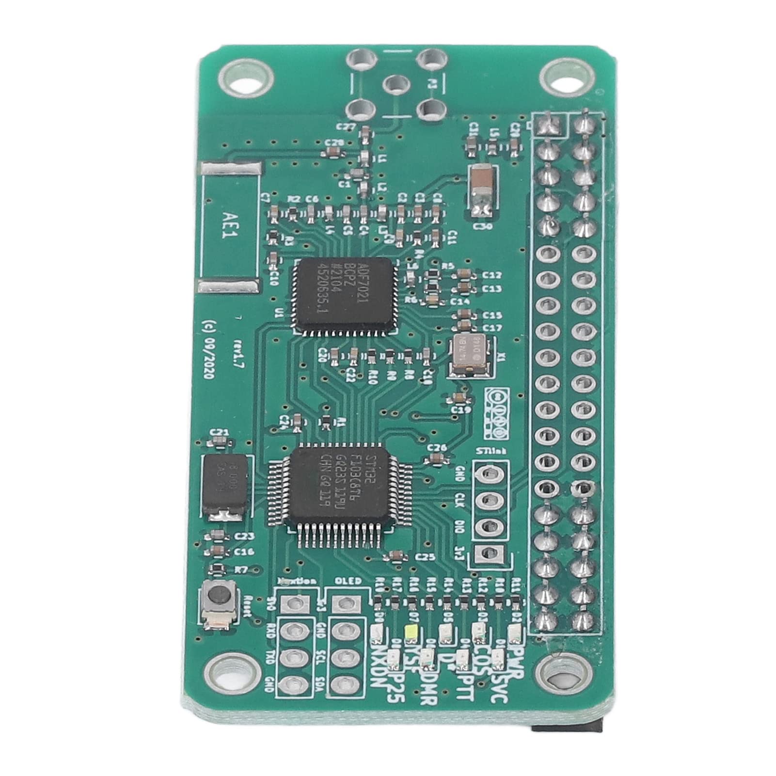 Hotspot Module Set, Multi Mode Hotspot Expansion Board UHF VHF Good Compatibility USB Ports with RF Connector for Project Development