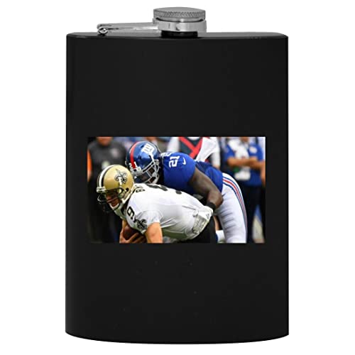 FC Carino B35Y22D63W0802574M07T32C02S27-8oz Black Hip Alcohol Drinking Flask PDI #PIDP802574