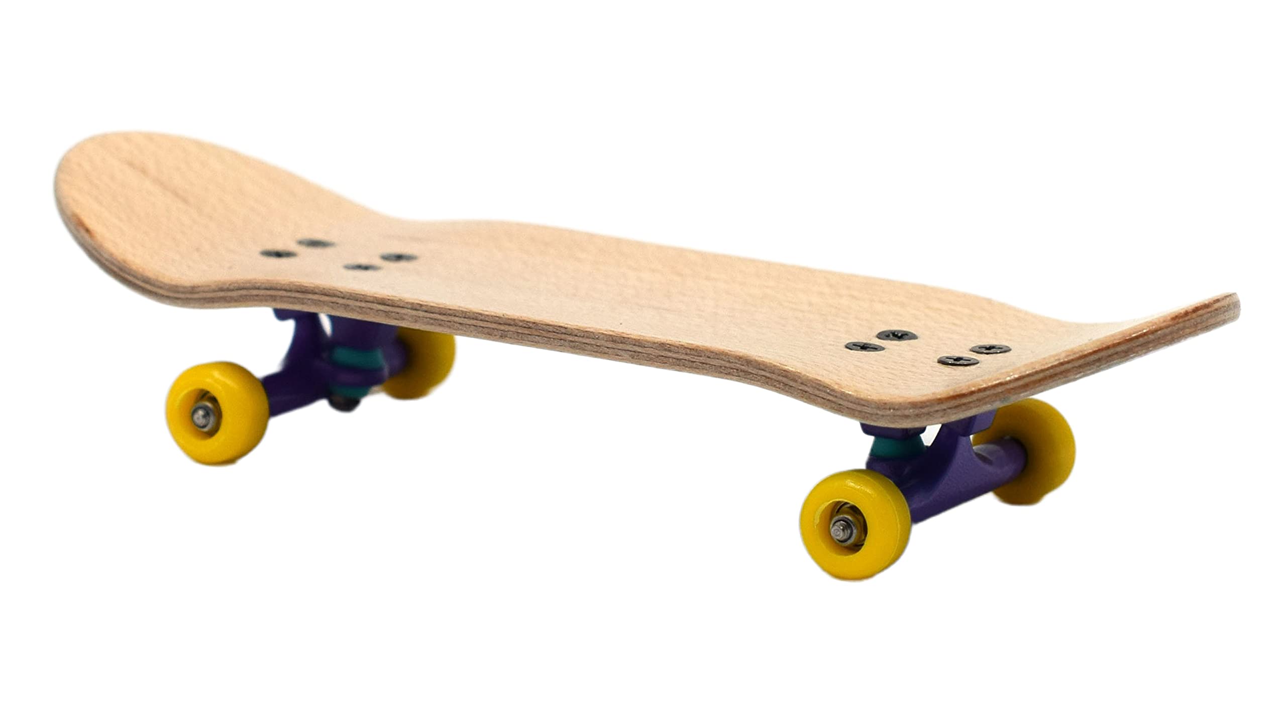 Teak Tuning 32mm Pro Fingerboard Heat Transfer Graphic Complete - Fully Assembled with Pro Level Parts - Pro Shaped Wood Deck (34x97mm), UltraSpin Wheels, Prodigy Trucks - Graffiti Giraffe