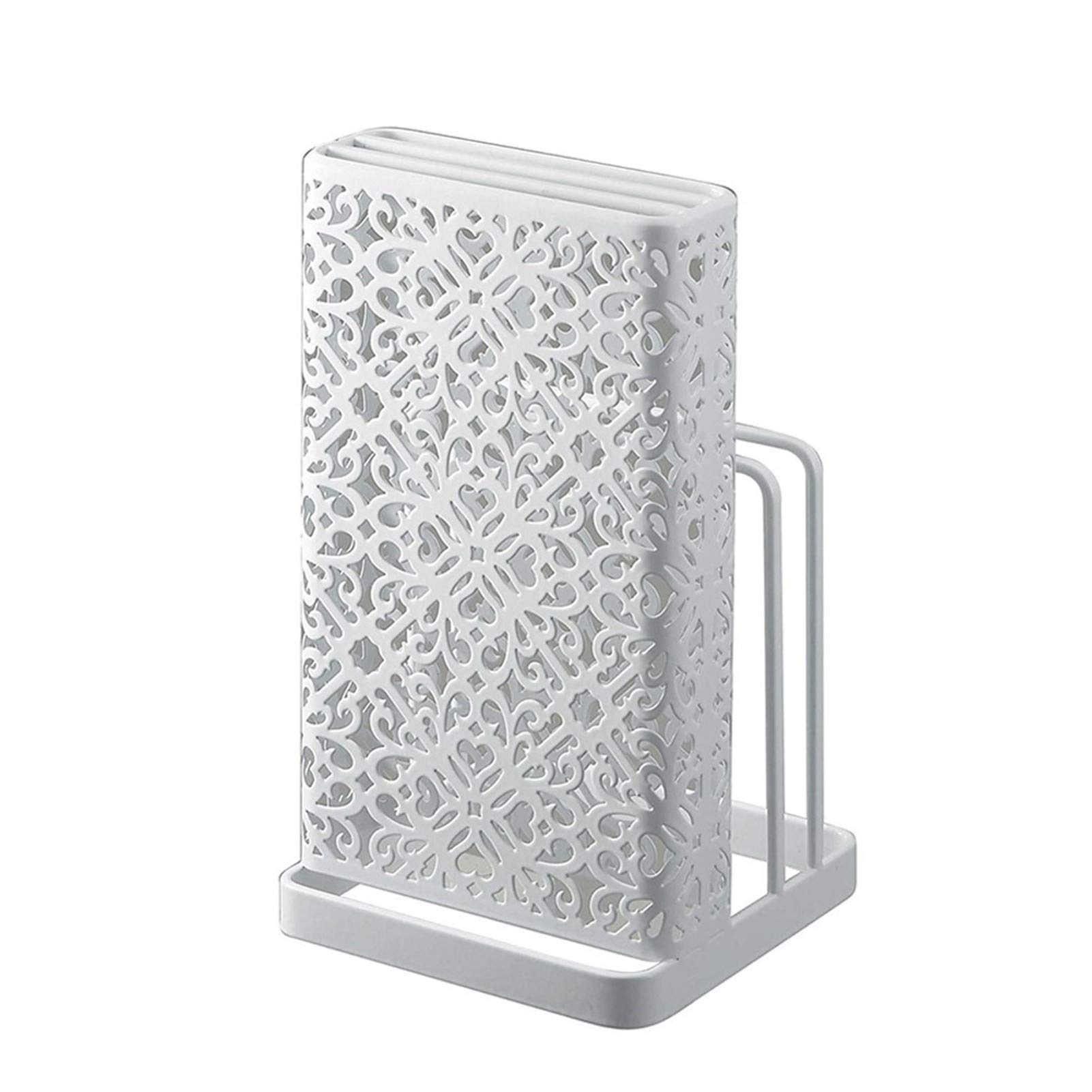 HOUKAI Knife Rack Cutting Board Rack Cutting Board Rack Storage Rack Multi-function Kitchen Knife Holder Kitchenware Pot Cover Kitchen Rack