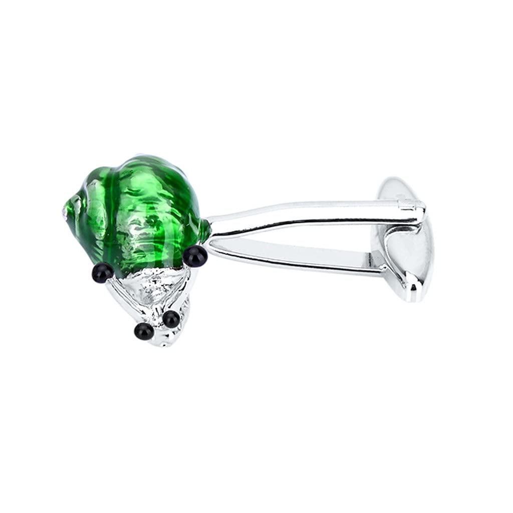 Fashion Snail Shaped Cufflinks French Shirt Sleeve Cufflinks Garment Accessories (Color : A, Size : One Size) (A One Size)