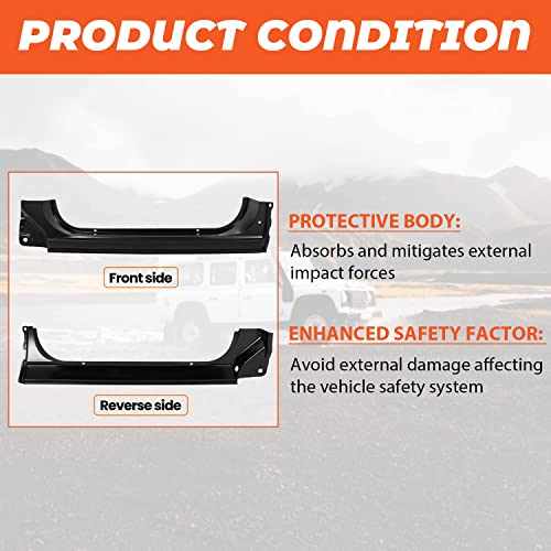 Kojem Outer Rocker Panel Compatible with 1973-1987 Chevy GMC C/K 73-91 Blazer Jimmy LH Driver Side