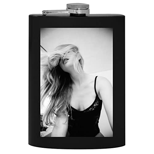 FC Carino B35Y22D63W0403441M07T32C02S27-8oz Black Hip Alcohol Drinking Flask PDI #PIDP403441