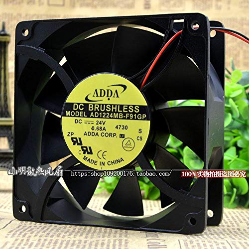 Cytom for Genuine ADDA AD1224MB-F91GP 12038 24V 0.68A 12CM Inverter Fan
