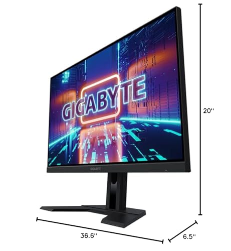 GIGABYTE M28U-AE Arm Edition 28" 144Hz 2160P UHD-KVM Gaming Monitor, 3840 x 2160 4k SS IPS Display, 1ms (GTG) Response Time, 94% DCI-P3, HDR Ready, FreeSync Premium Pro