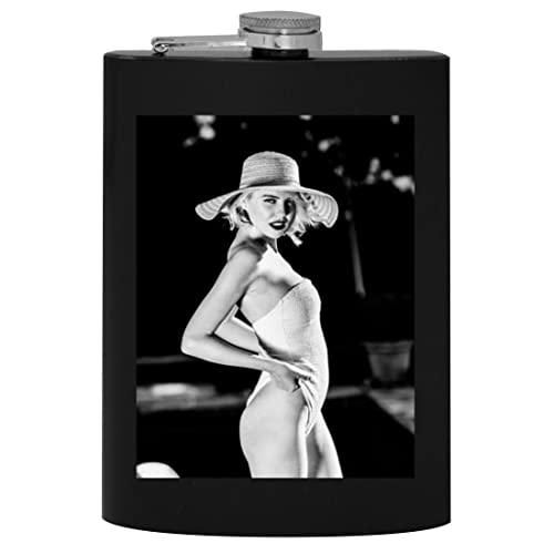 FC Carino B35Y22D63W0403464M07T32C02S27-8oz Black Hip Alcohol Drinking Flask PDI #PIDP403464