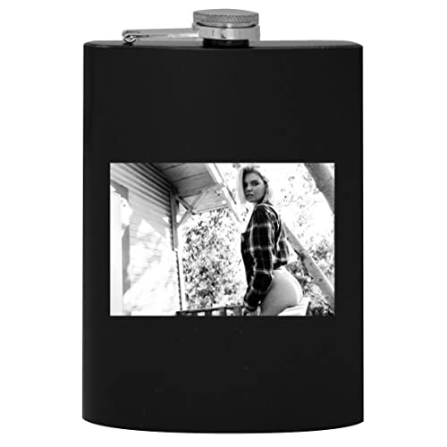 FC Carino B35Y22D63W0403479M07T32C02S27-8oz Black Hip Alcohol Drinking Flask PDI #PIDP403479
