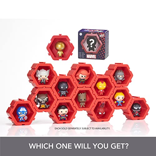 Mattel Nano PODS Connectable Collectable Marvel Surprise Toy Character Figures Inside Attached Pod, Connect to Other PODS (Styles May Vary)