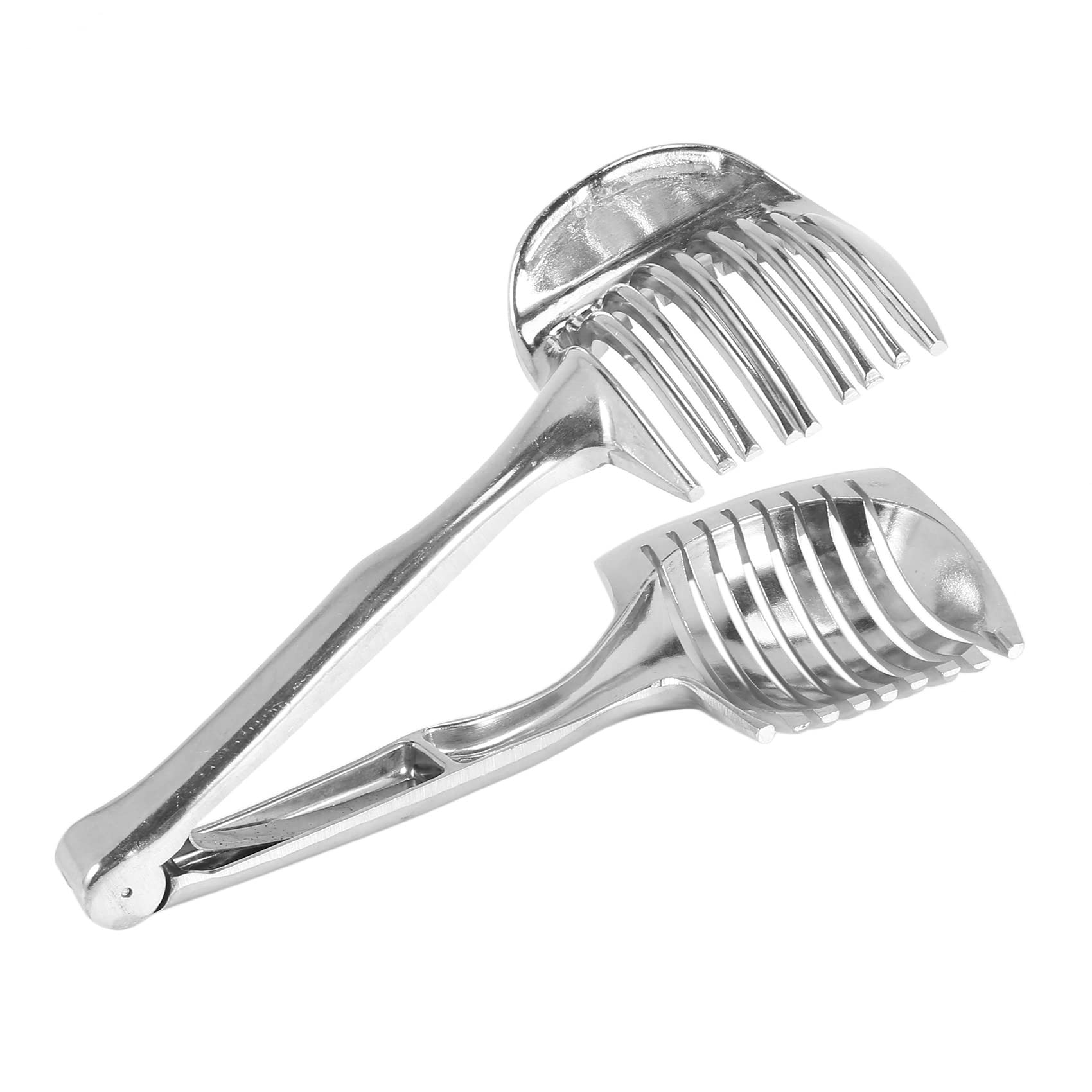 Gigavino Multiuse Tomato Slicer,Multi-Functional Slicer,Design for Accurate Cuts Tomatoes Lemon Cutter,Handheld Onion Slicer