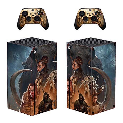 Cry Over Decals Stickers Full Set Faceplate Skin for X-box-One-Series X Protection Kit by KAJAL MANI