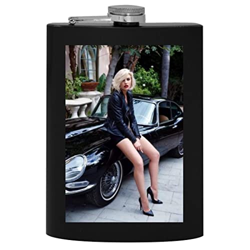 FC Carino B35Y22D63W0347666M07T32C02S27-8oz Black Hip Alcohol Drinking Flask PDI #PIDP347666