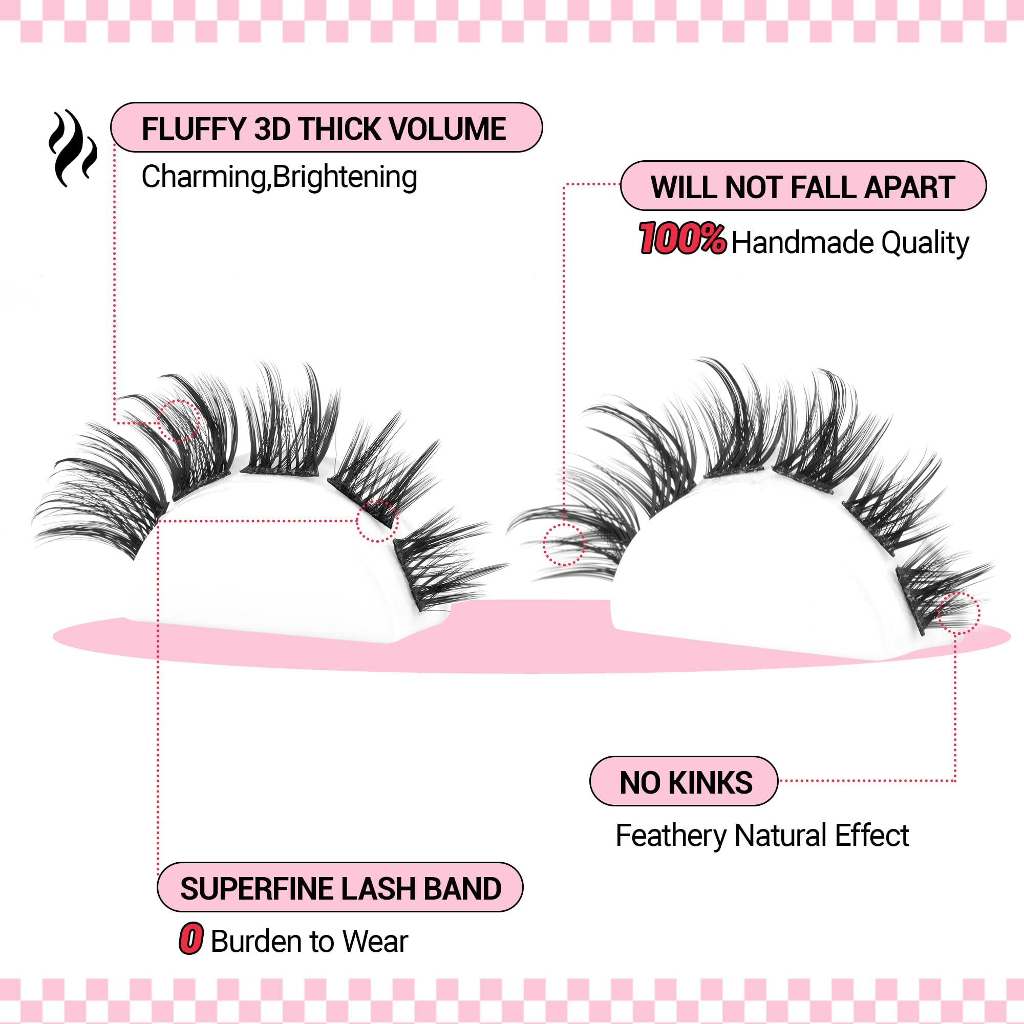 DIY Lash Extension Kit 2 Styles Lash Clusters 132pcs Eyelash Extension Kit D Curl Individual Lashes Wispy 8-16mm Eyelash Clusters Lash Kit with Lash Bond and Seal Lash Tweezers for Eyelash Extension