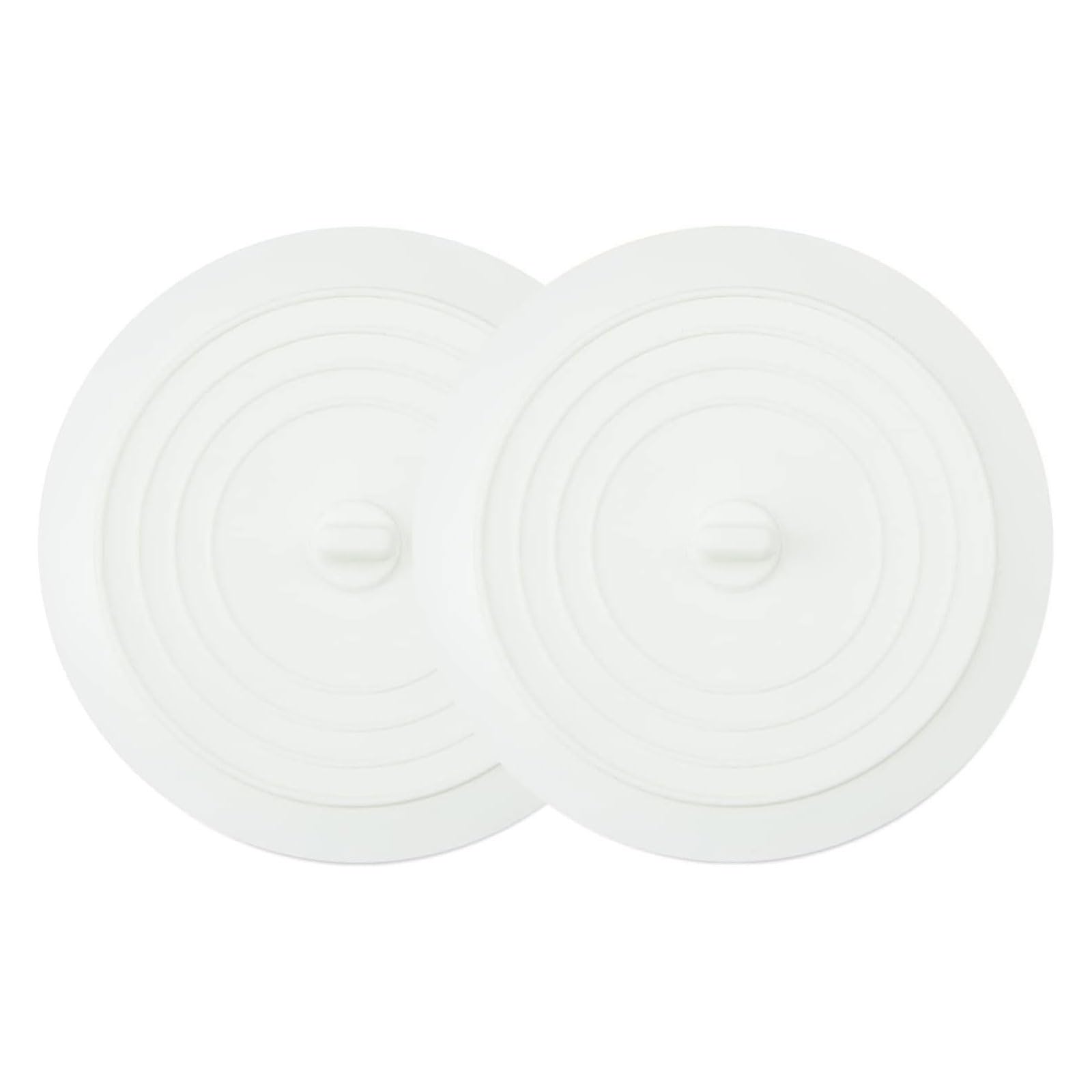 Guojiang Bathtub Drain Cover Large Bathtub Drain Cover Tub Flat Drain Cover Odor Resistant Solution Quick Fixing for Bathrooms Sink Hair Stop