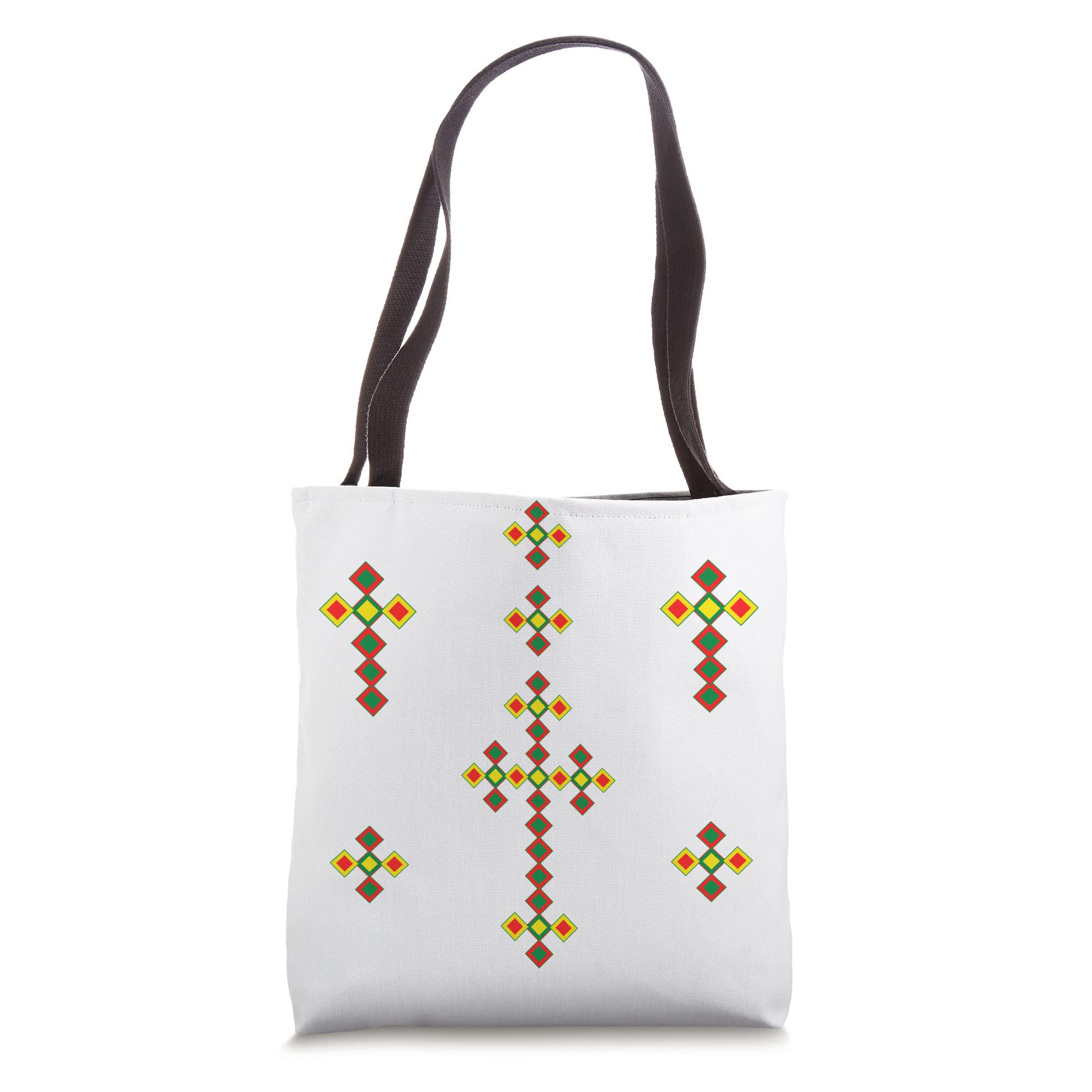 Ethiopian Cross Art Tee Ethiopian Traditional Clothes Art Tote Bag