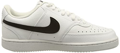 NIKE Women's Basketball Shoe, Bianco Nero, 8