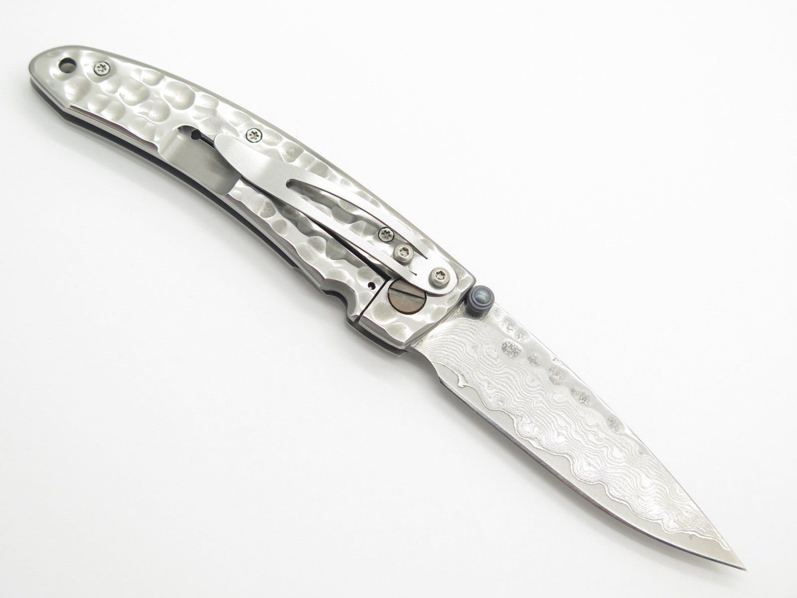 Mcusta Seki Japan Tsuchi MC-113D Small VG-10 Damascus Folding Pocket Knife