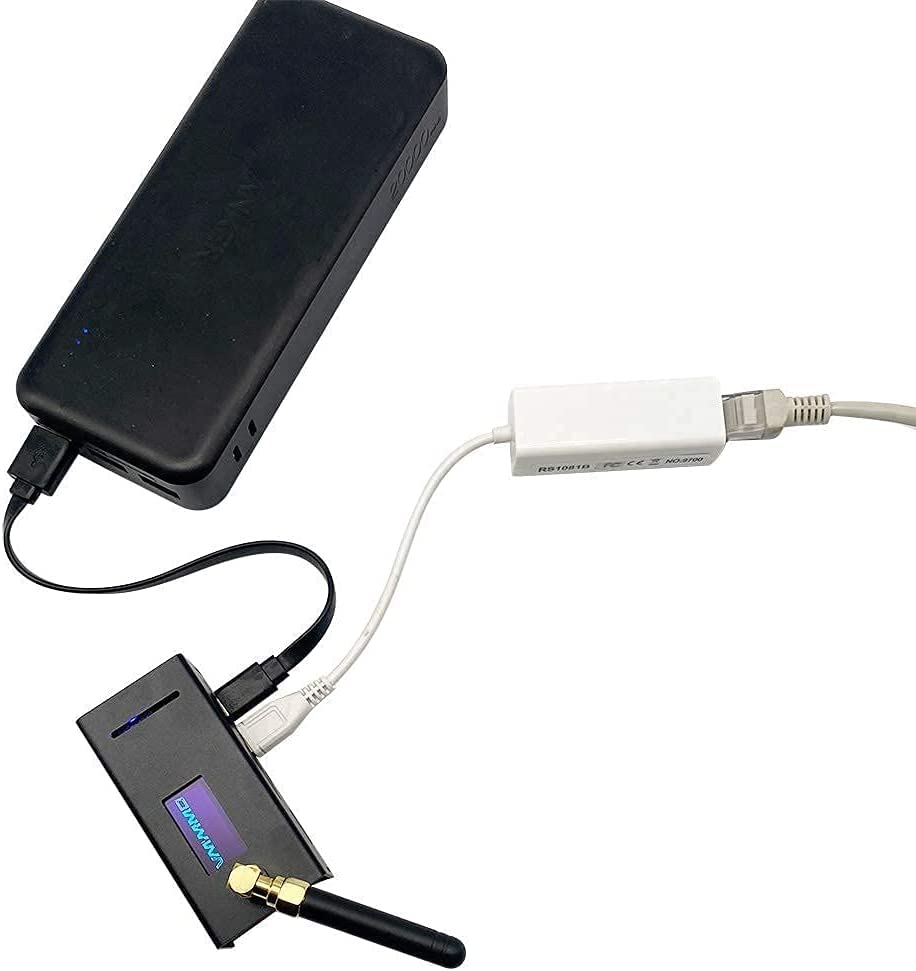 GOOZEEZOO MMDVM Hotspot Spot Radio WiFi Digital Voice Modem Work Contained with Raspberry Pi Zero W with Firmware V4.1.5 UHF VHF | Ethernet Cable | Supports C4FM YSF NXDN DSTAR P25 DMR