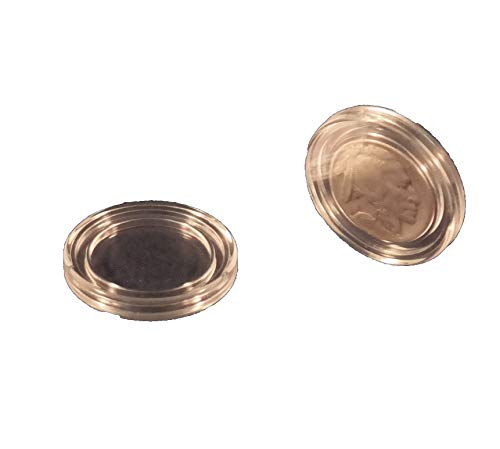 Guardhouse 21mm Direct Fit Coin Capsule for US and Canada Modern Nickel and Other Similar Sized Coins Pack of 250