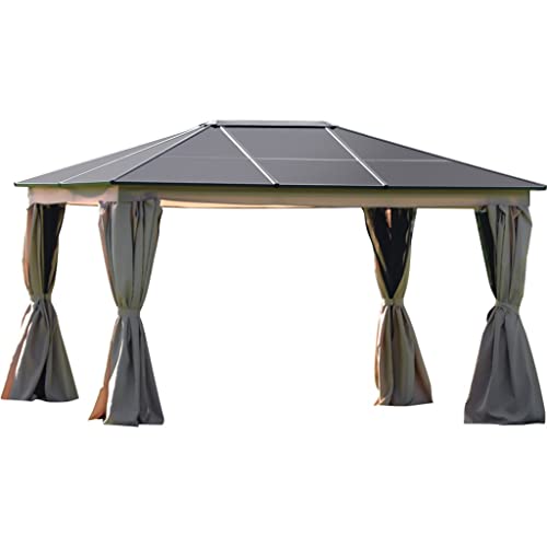 MGWYE Practical Outdoor Storage Shed Outdoor Shed is Available in A Variety of Sizes for Multipurpo