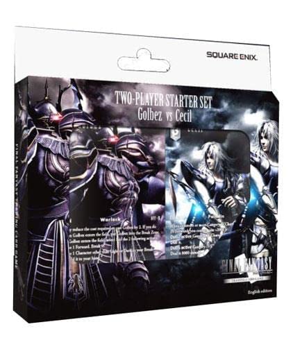 Final Fantasy TCG: Golbez VS Cecil Two Player Starter Set - 2 Decks of 30 Cards