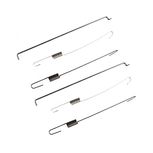HURI 2sets Governor Rod Governor Speed Control Spring Governor Rod Fuel Throttle Return Spring fit for Gx140 Gx160 Gx200 5.5/6.5hp Engine Chinese Generator 168f Gasoline Engine