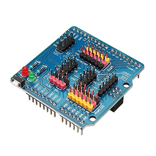 IO Port Expansion Module Sensor Expansion Board Compatible for Arduino for UNO