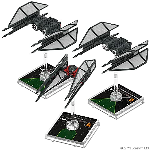 Star Wars X-Wing 2nd Edition Miniatures Game Furty of the First Order EXPANSION PACK - Strategy Game for Adults and Kids, Ages 14+, 2 Players, 45 Minute Playtime, Made by Atomic Mass Games