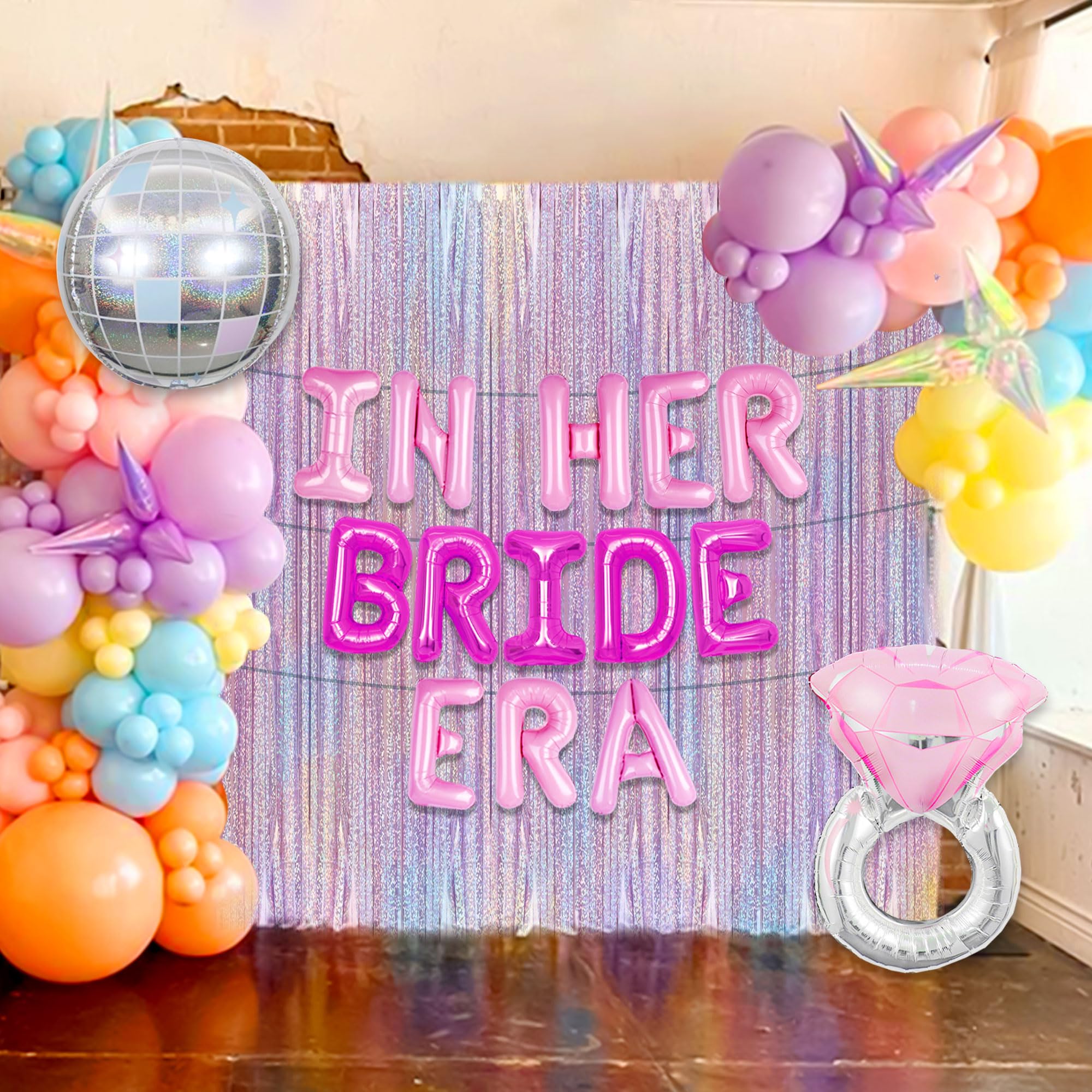 JeVenis In Her Bride Era Banner In My Bride Era Decoration Bachelorette Party Decorations Bridal Shower Decorations Bachelorette Party Favors