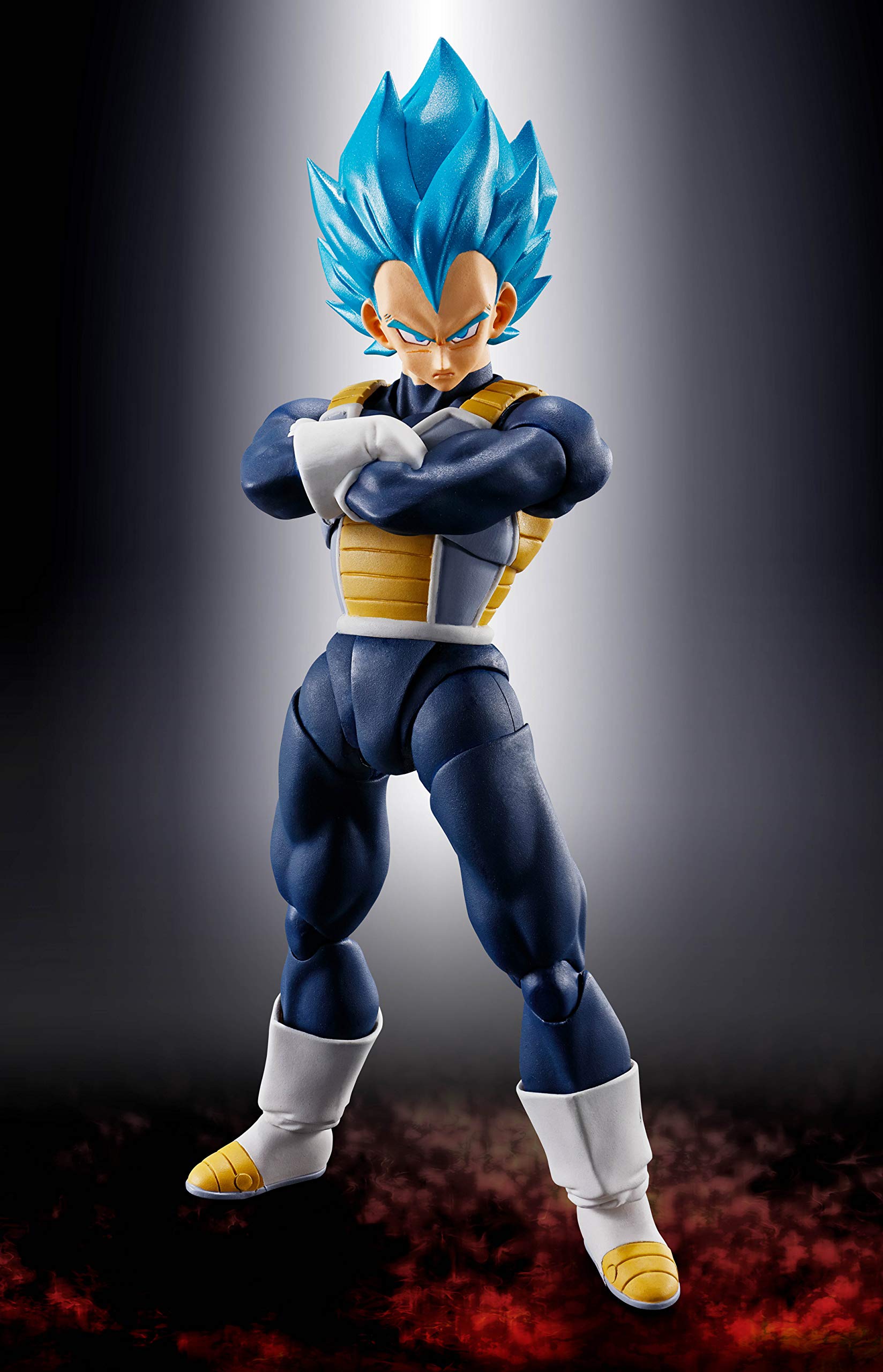 TAMASHII NATIONS Bandai S.H. Figuarts Super Saiyan God Super Saiyan Vegeta Dragon Ball Super: Broly Action Figure
