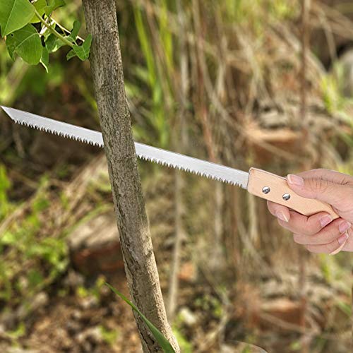 Hand-Held Pruning Saw, Bonsai Saw and Tree Trimmer, Narrow Blade Bonsai Saw, Fast Cutting Hand Tool for Ikebana Bonsai Lawn Garden