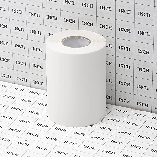 Jiggly Greenhouse 4 Inch x 49 Feet Plastic Repair Tape Roll | Polyethylene Film Tape | Sealing & Seaming | Clear | UV Stabilized | Paper Backed (Single Tape Roll)