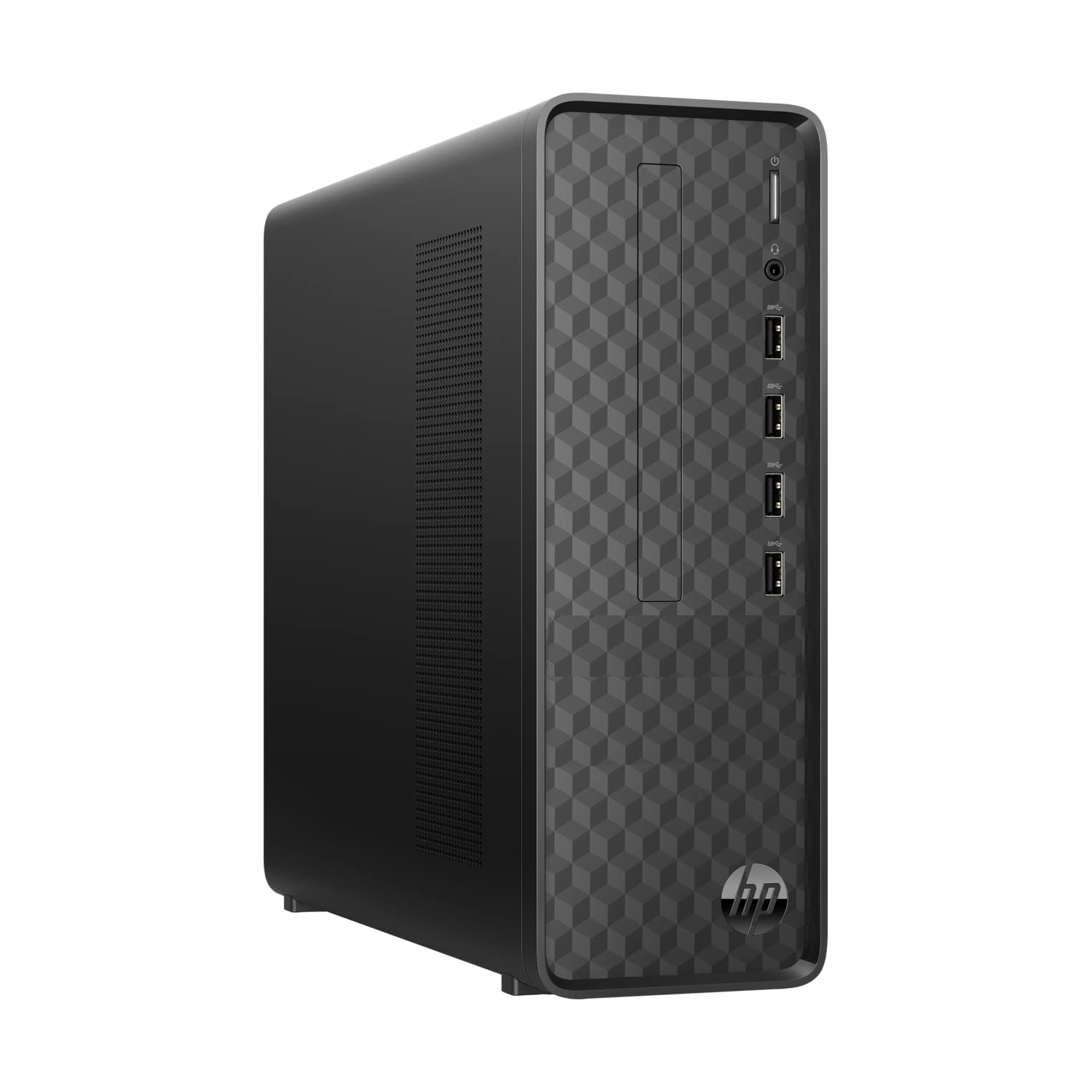 HP Newest Slim Desktop, Intel Celeron J4025, 16GB RAM, 512GB PCIe SSD + 1TB HDD, HDMI, RJ-45, Wi-Fi, Bluetooth, Wired Keyboard & Mouse, Windows 11 Home, Black
