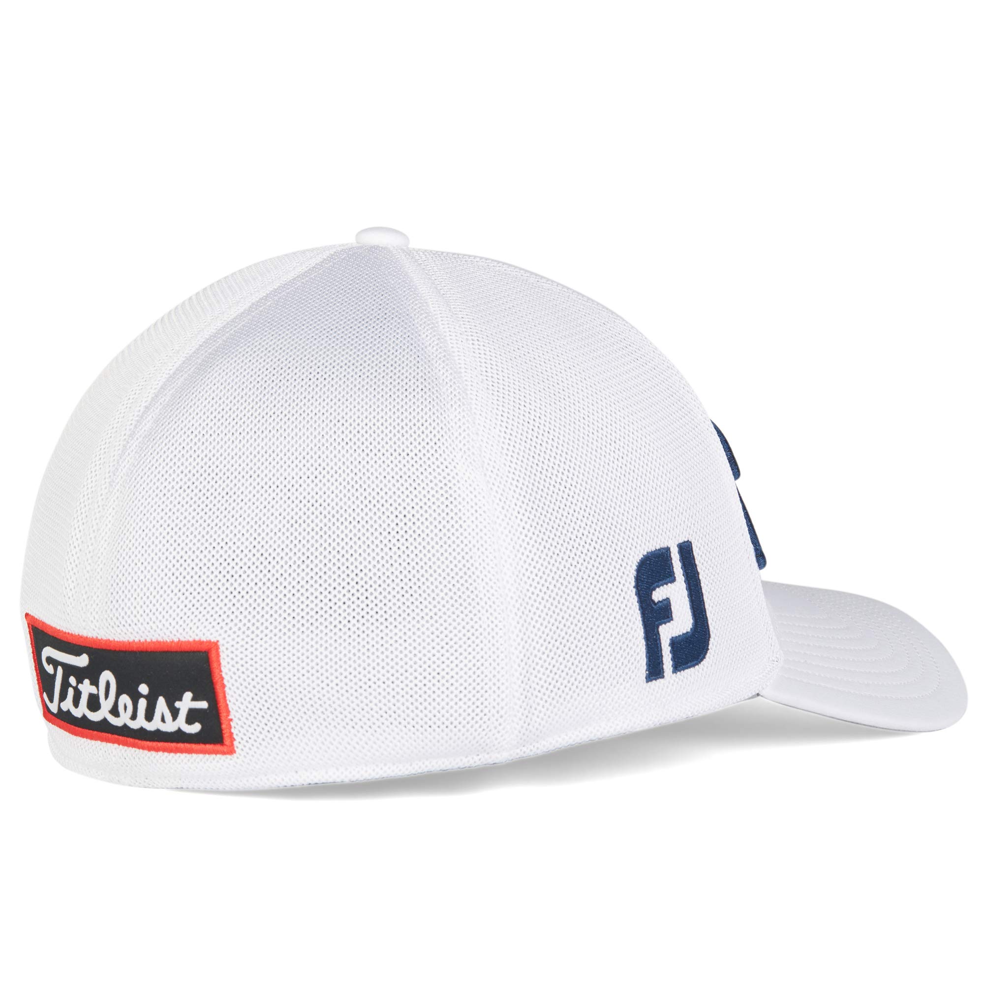 Titleist mens Titleist Men s Tour Sports Mesh Hat, White/Navy, Small-Medium US