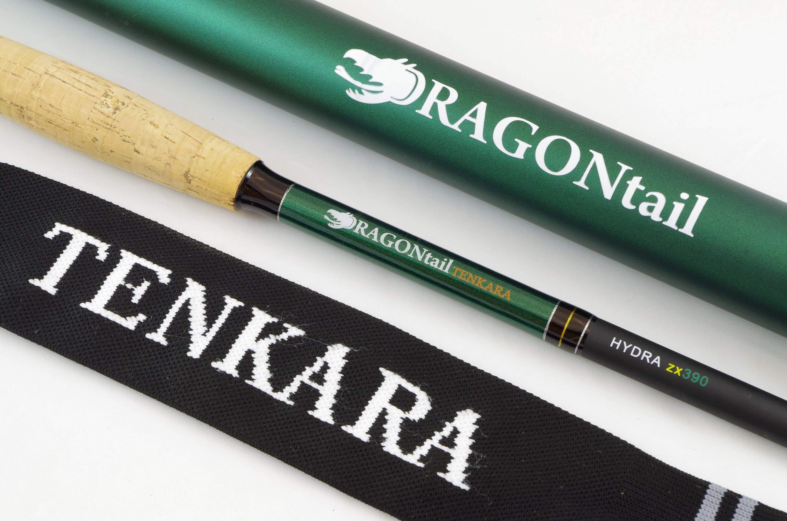 DRAGONtail Hydra zx390 Tenkara Fly Fishing Rod with Level Line Kit, 13'