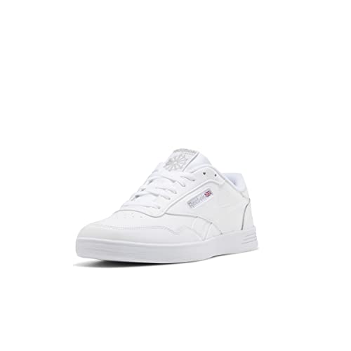 Reebok Men Club MEMT Sneaker, Steel/White, 10