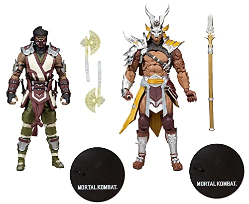 Sub Zero vs. Shao Khan Mortal Kombat 11 McFarlane Toys Action Figure 2-Pack