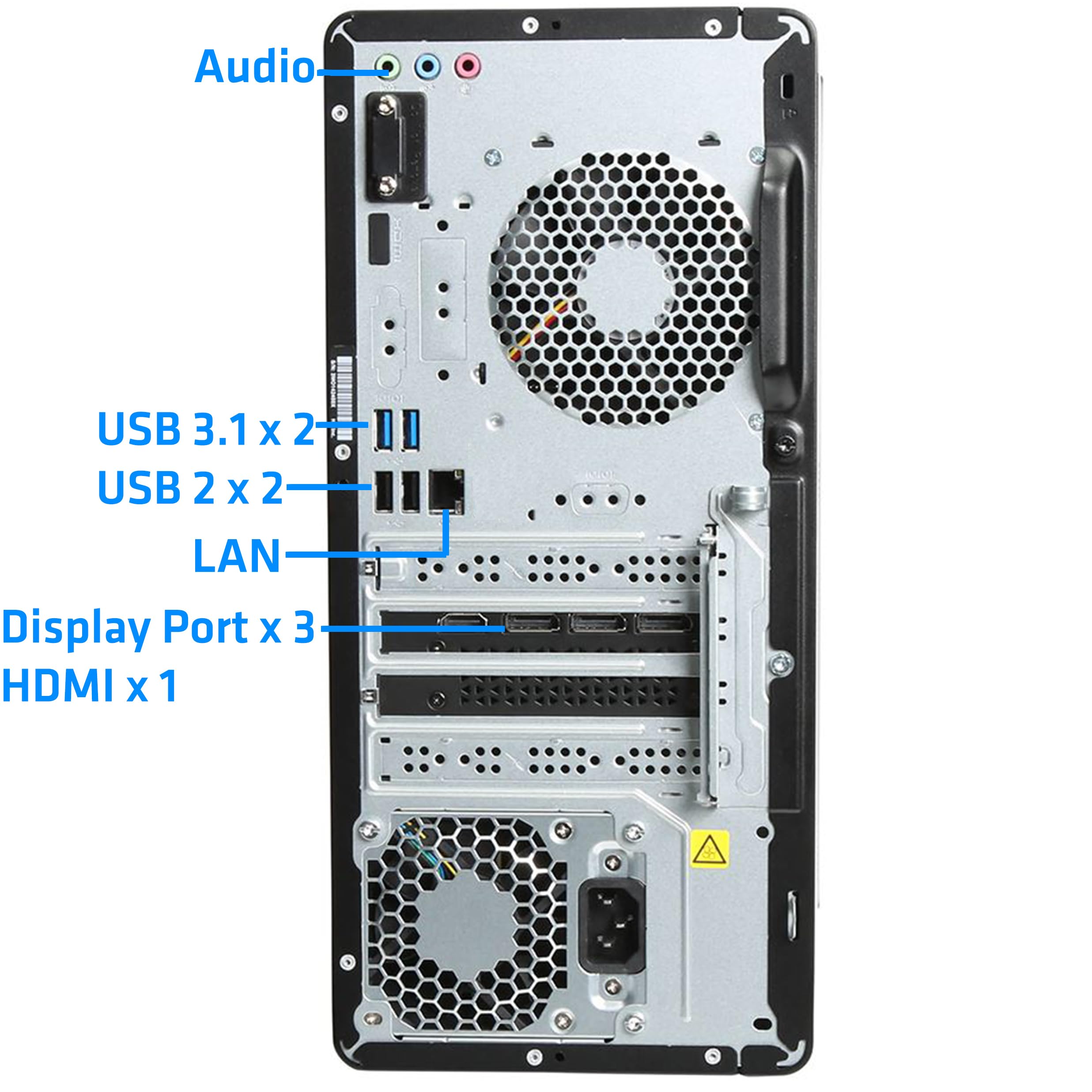 HP Pavilion TG01 Gaming Desktop, AMD Ryzen 5 5600G, 32GB RAM 1TB NVMe SSD, AMD Radeon RX 5500 4GB, 3 in 1 Media Card Reader, DisplayPort, HDMI, AC Wi-Fi, Bluetooth β Windows 11 Pro