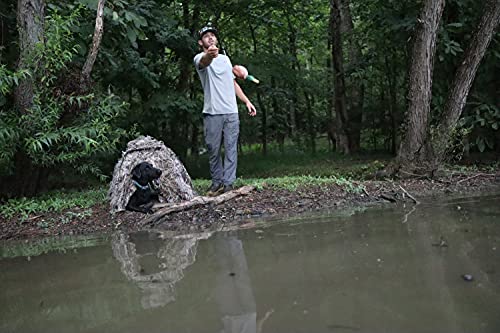 North Mountain Gear Popup Dog Blind - Wetland Camouflage