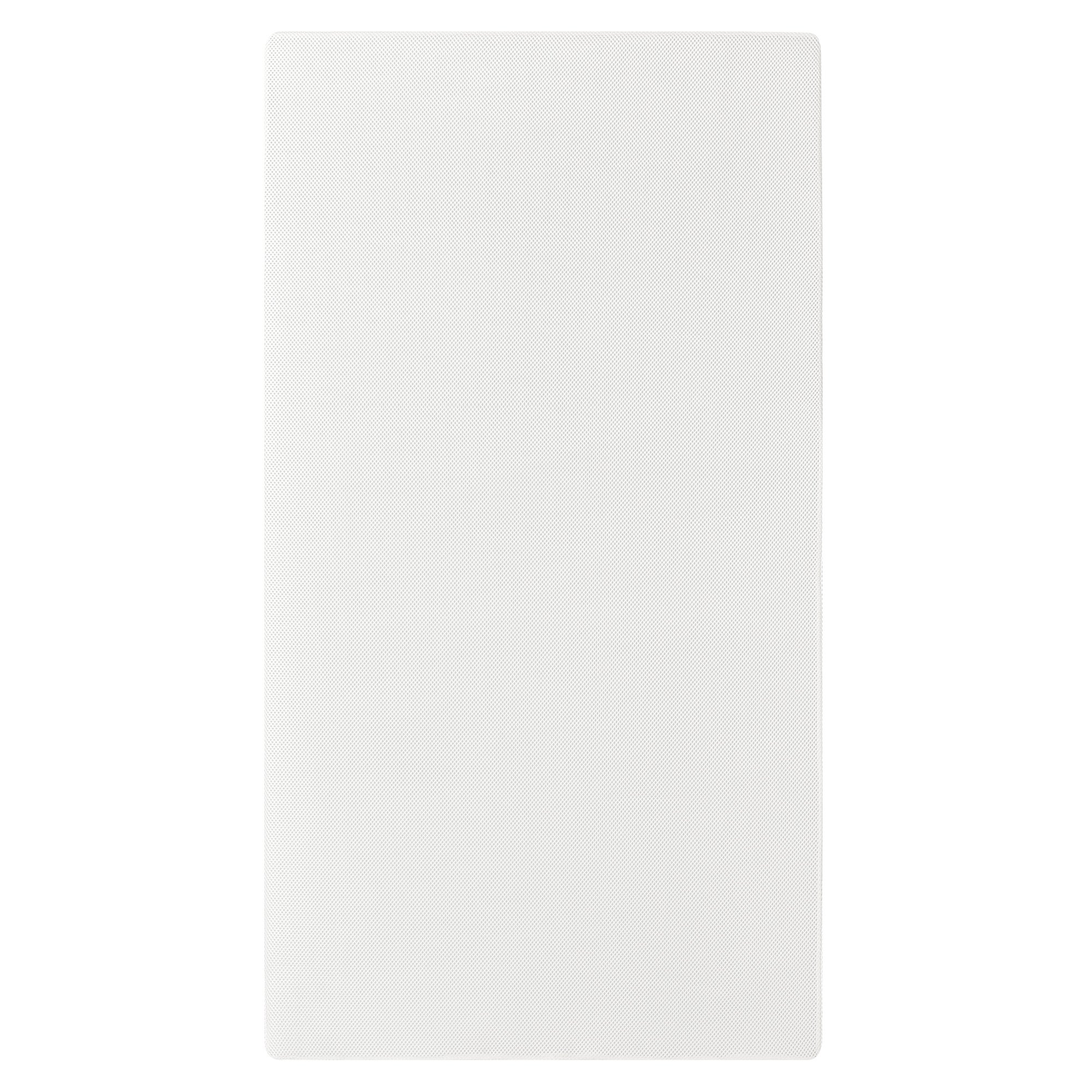 Dream On Me 2-in-1 Breathable 150 Ultra Coil Inner Spring Standard Crib & Toddler Mattress in White I Greenguard Gold Certified I JPMA Certified
