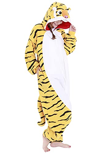 SAZAC Tiger Kigurumi - Onesie Jumpsuit Halloween Costume