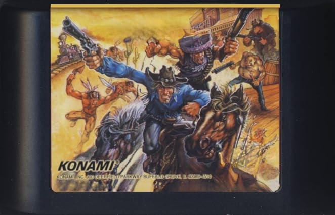 Sunset Riders (Sega Genesis / Megadrive) - Reproduction Video Game Cartridge