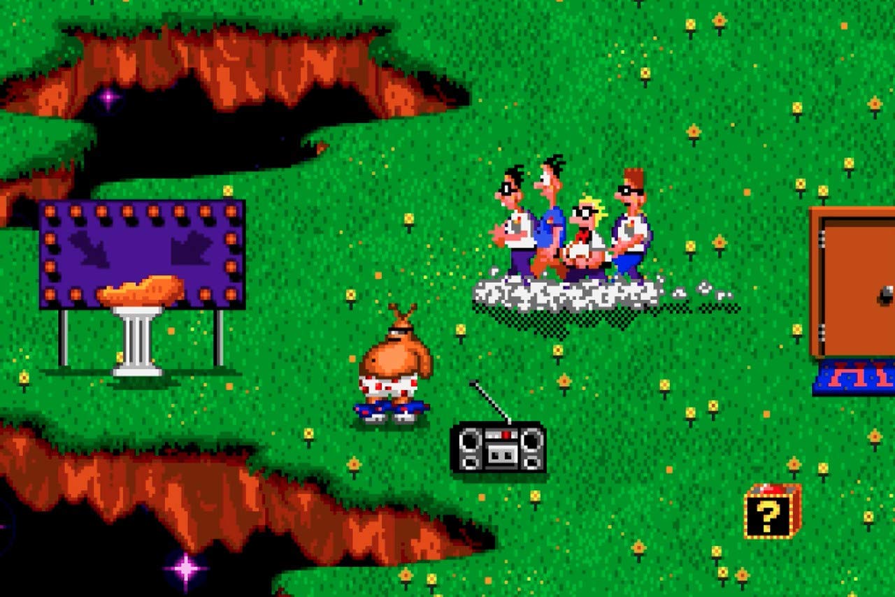 Toejam and (&) Earl (Sega Genesis / Megadrive) - Reproduction Video Game Cartridge