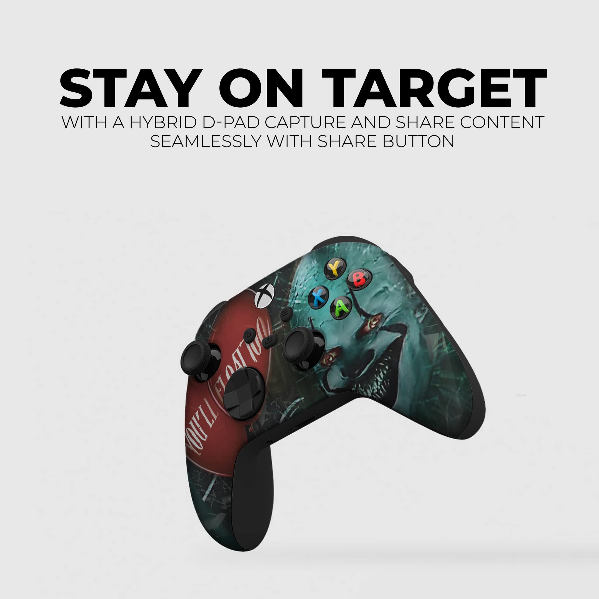 DreamController Original Xbox Wireless Controller Special Edition Customized Compatible with Xbox One S/X, Xbox Series X/S & Windows 10 Made with Advanced HydroDip Print Technology(Not Just a Skin)