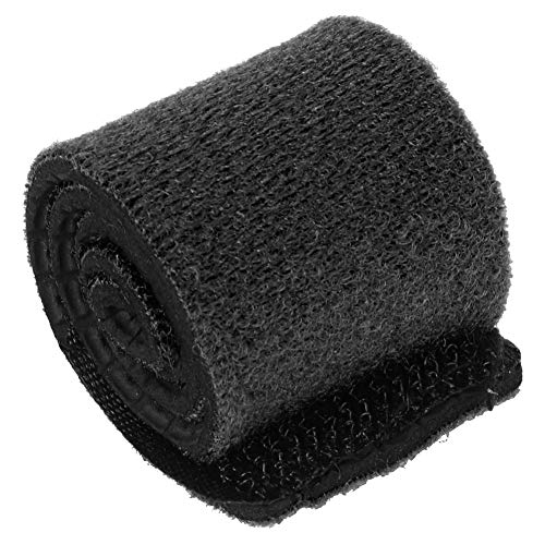 FECAMOS Fishing Accessories, High Flexibility Fishing Gear Strap Very Convenient Reusable Soft Diving Material Convenient Practical 3-5 Rods Capacity for Fishing Tools(Black)