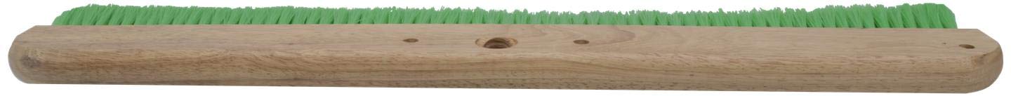 MARSHALLTOWN Wood Backed Concrete Broom, Green Nylon Bristles, 36 Inch, Fine Finish, Made in USA, 6561