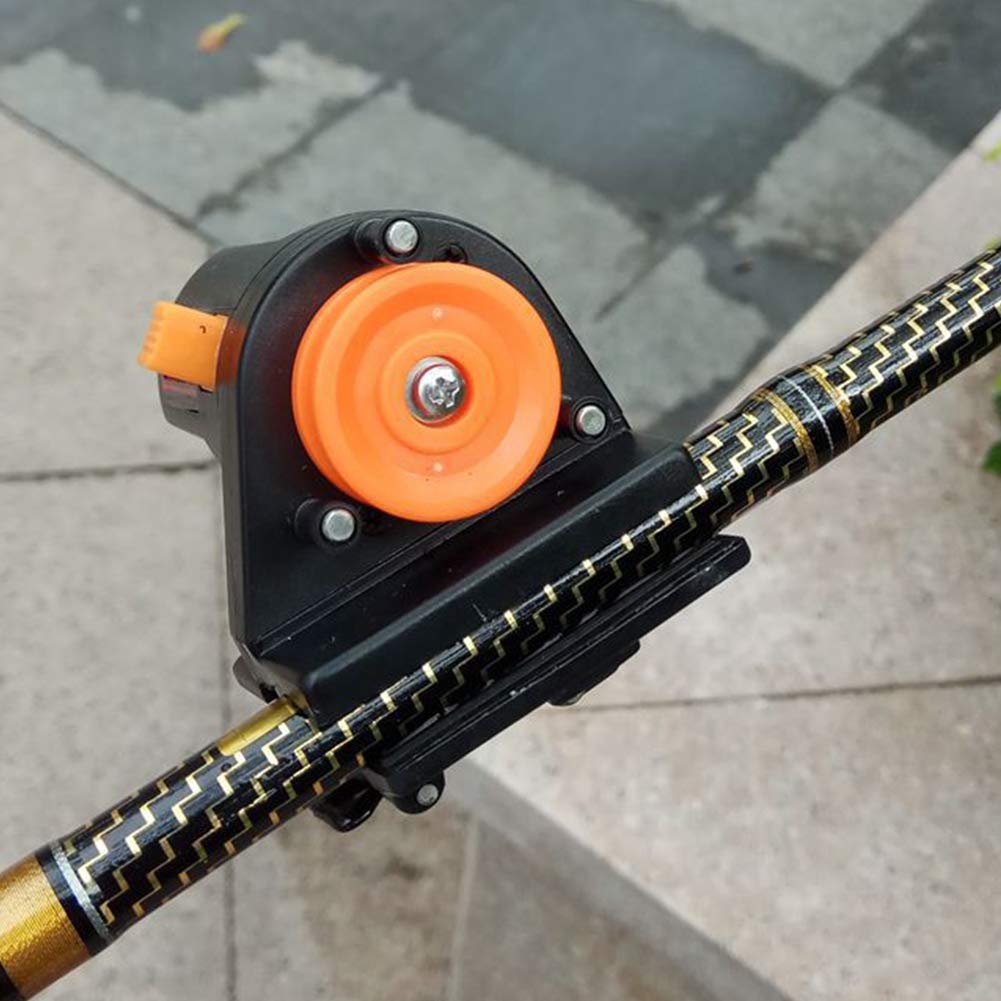 Fishing Line Counter, Seawater Protection Easy to Install Fishing Line Depth Counter Plastic for Freshwater