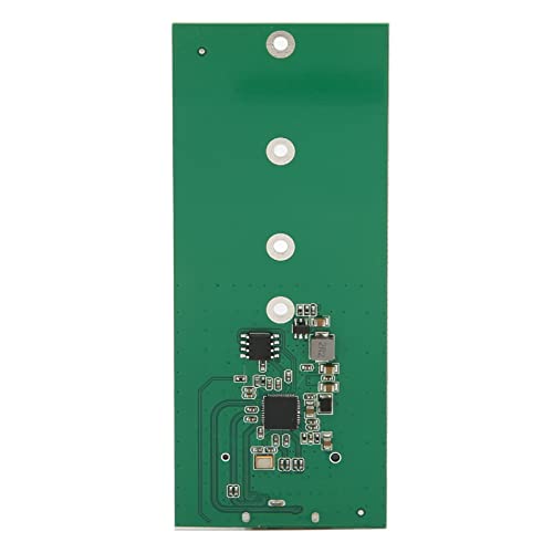Jeanoko MSATA SSD Adapter, Good Heat Dissipation Aluminum Alloy Shell MSATA SSD Adapter External Support Hot Swap Slim Design for PC