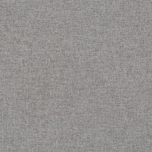 SIMPLIHOME Ellis 36 inch Wide Contemporary Square Coffee Table Storage Ottoman in Dove Grey Linen Look Fabric, Assembled, For the Living Room and Bedroom